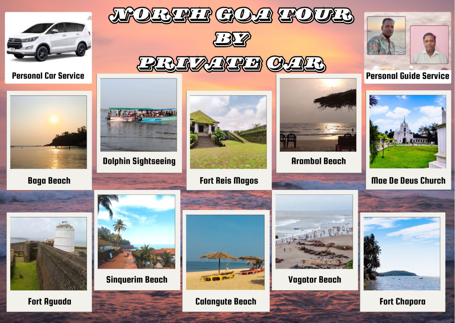 North Goa Tour Package with Private Car - Goa Tours